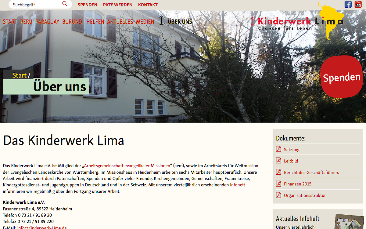 Kinderwerk Lima - Jens Weigel Büro für Design